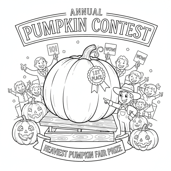 32+ Páginas para colorear de Calabaza ( Imprimibles gratis )