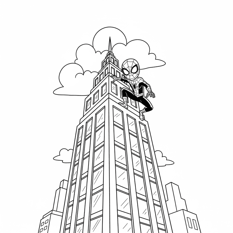 18+ Páginas para colorear de Spidey ( Imprimibles gratis )